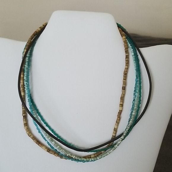 Jewelry | Layered Bead Necklace | Poshmark